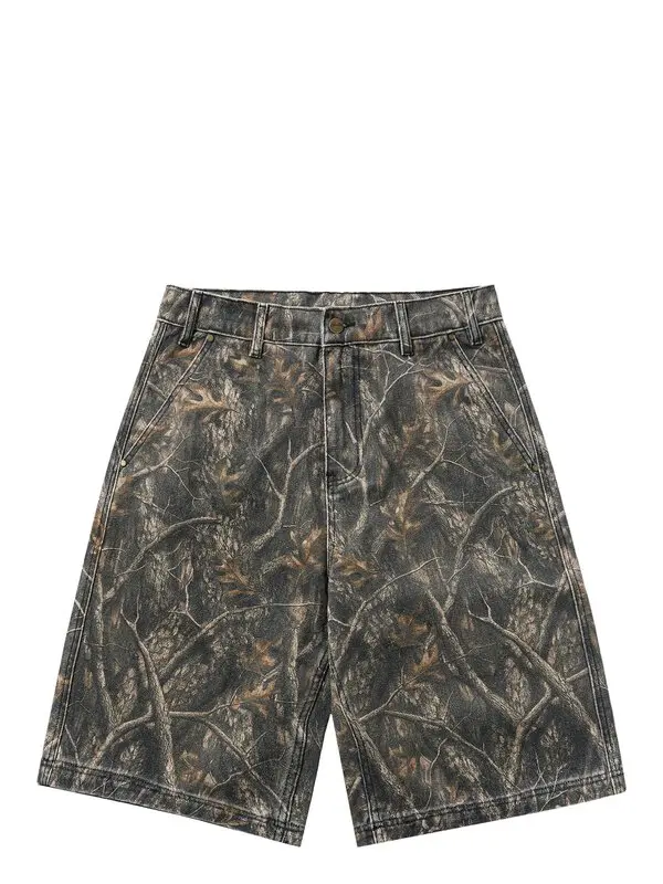 BUTTER GOODS Camouflage Work Shorts - Multicolor