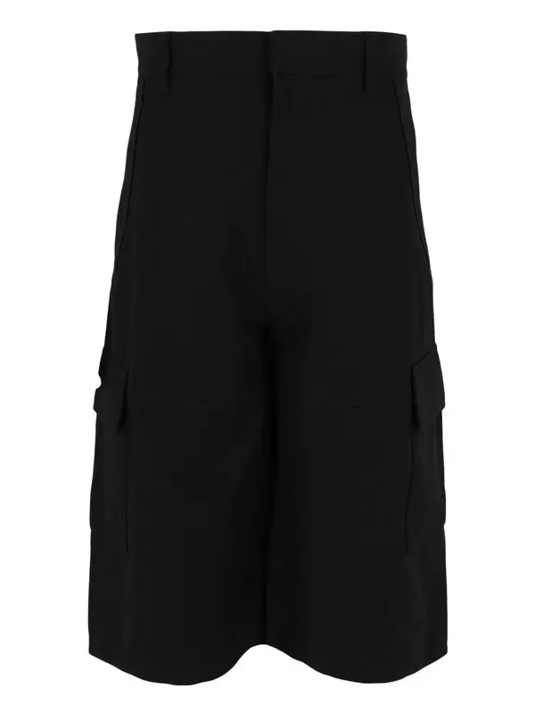 Givenchy Arched Cargo Shorts - Black