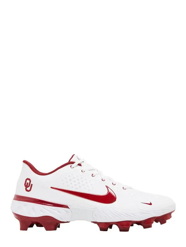 Nike Alpha Huarache Elite 3 Low Oklahoma Pe - White