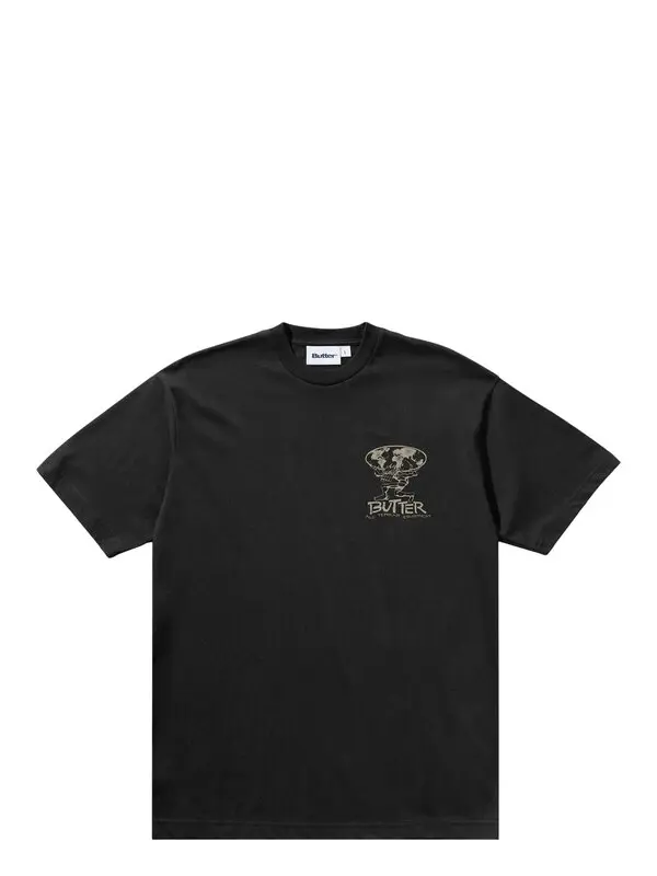 BUTTER GOODS Terrain Tee - Black