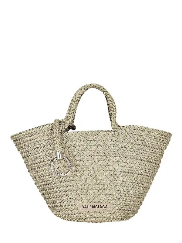 Balenciaga Ibiza Basket Bag - Tan