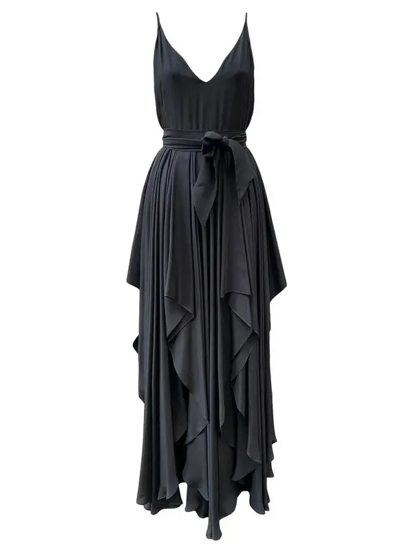 IMAATU Pure Silk Heroine Gown - Black