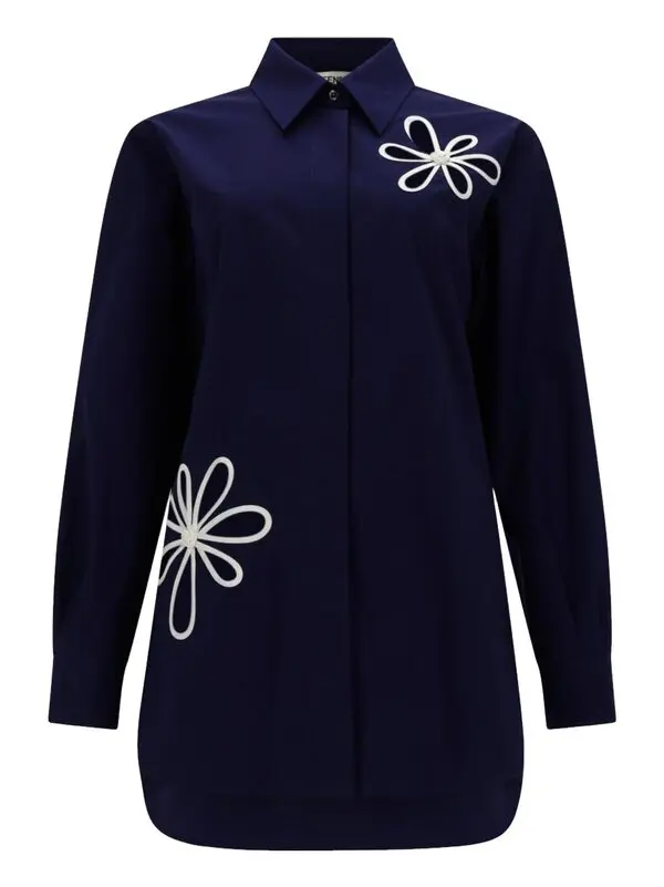 Fendi Cotton Poplin Shirt - Black