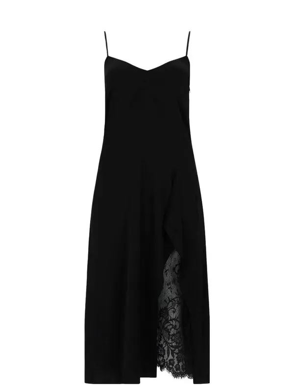 Acne Studios Satin Midi Dress - Black
