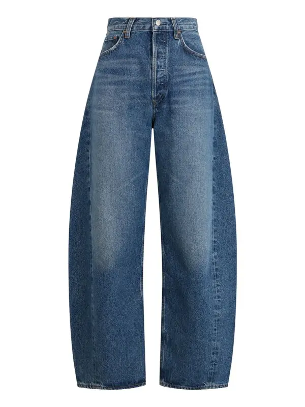 AGOLDE Balloon Jeans With High-rise Loose Fit - Denim