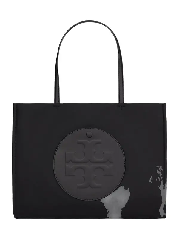Tory Burch Ella Tote Handbag - Black