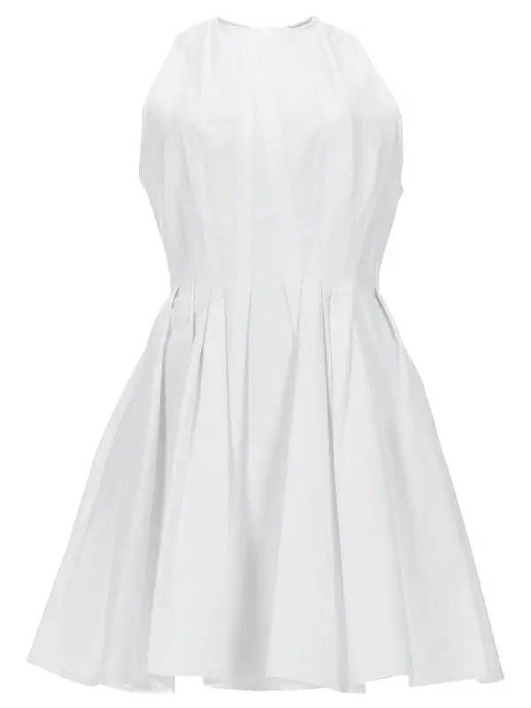 Sportmax Cotton Short Gown - White