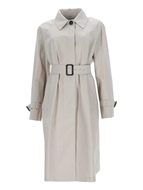 Max Mara Anti-drip Trench Jacket - Beige