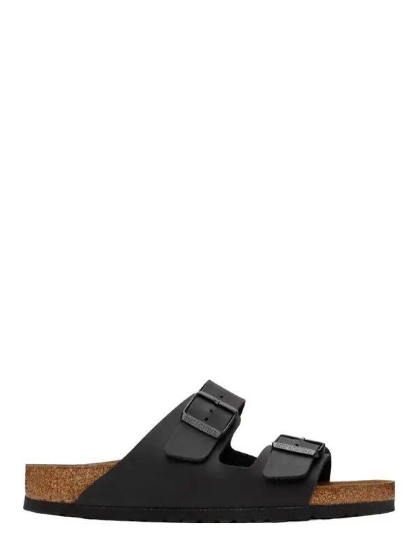 BIRKENSTOCK Logo Sandals - Black