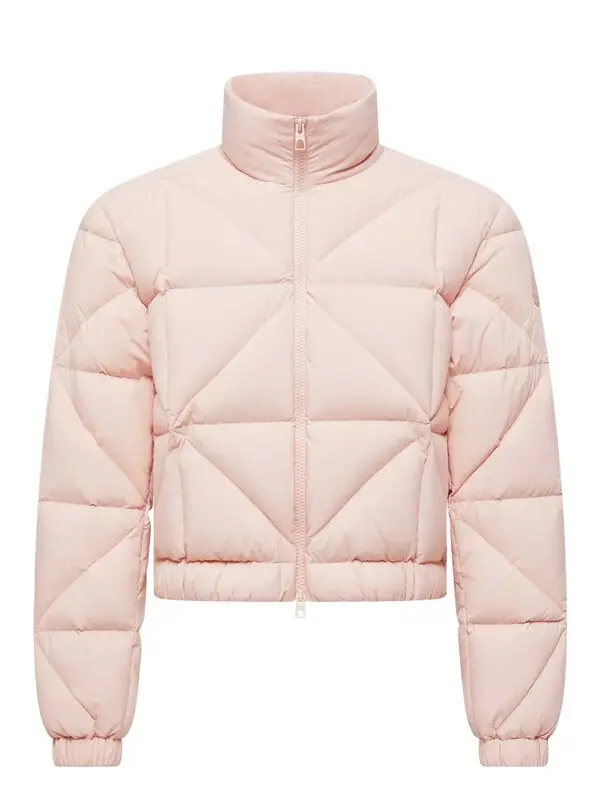 Moncler Quilted Down Jacket - Pink
