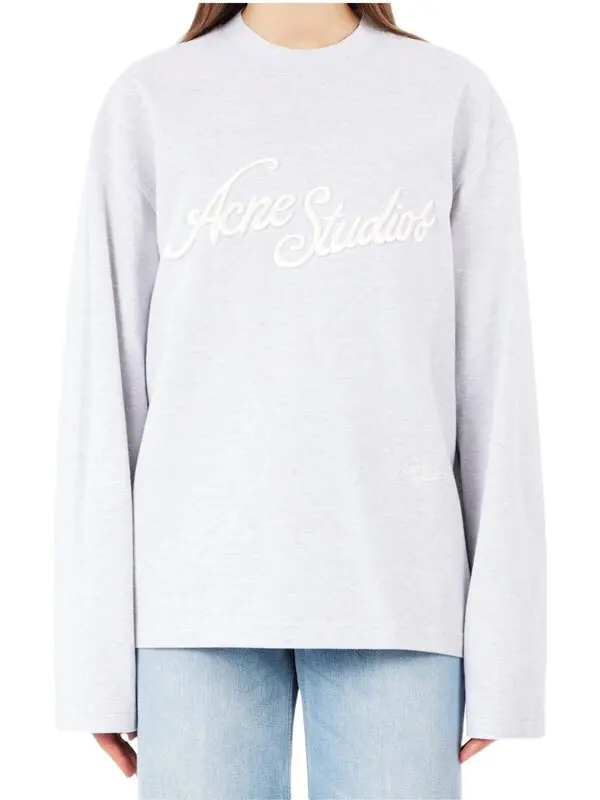 Acne Studios Long-sleeved T-shirt - White