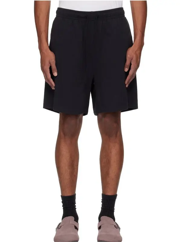 SKIMS Drawstring Sports Shorts - Black