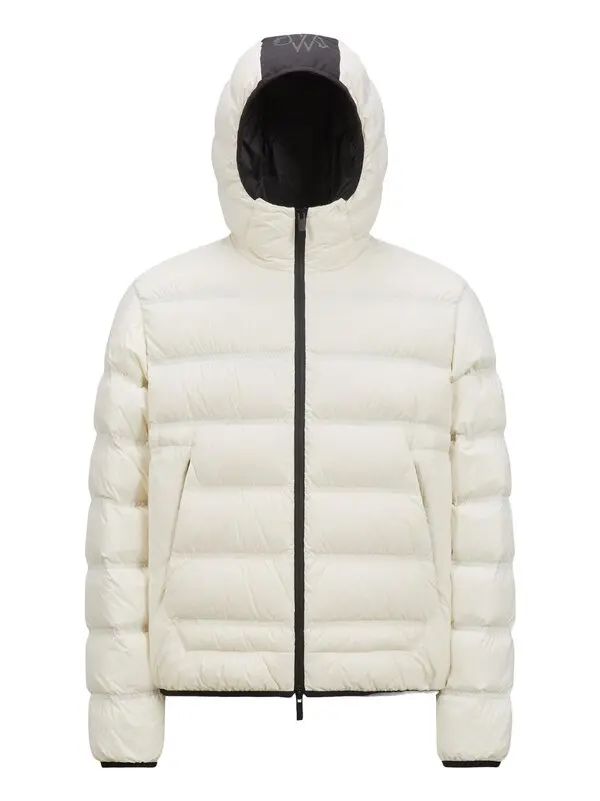 Moncler Gardy Zip-up Padded Jacket - White
