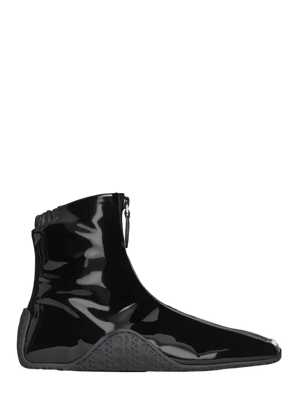 Alaïa La Ankle Sneakers - Black