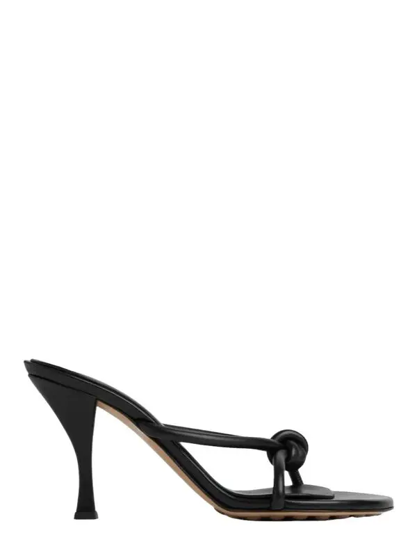 Bottega Veneta Blink Heeled Mules - Black