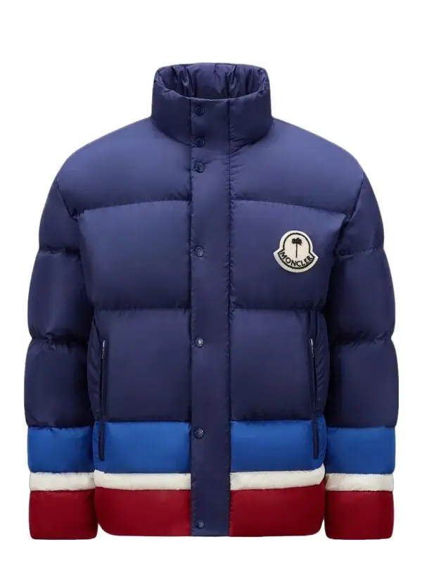 Moncler Denneny Short Down Jacket - Blue