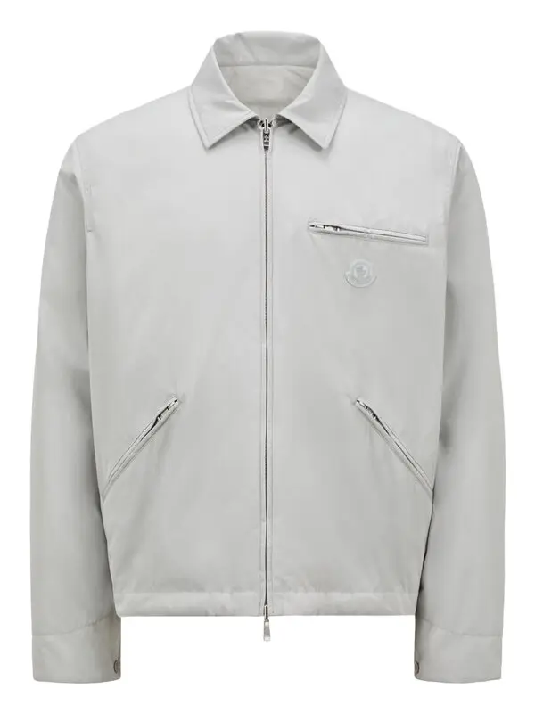 Moncler Reversible Down Shirt Jacket - Silver