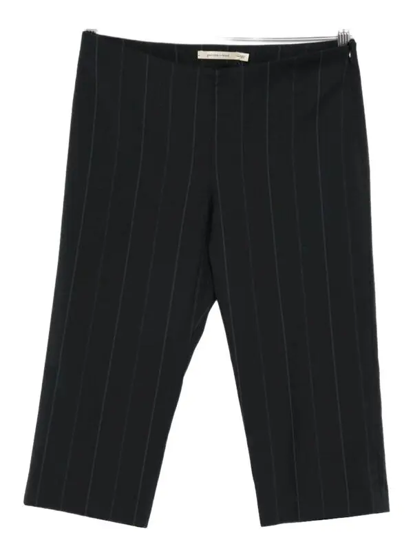 Paloma Wool Striped Casual Trousers - Black