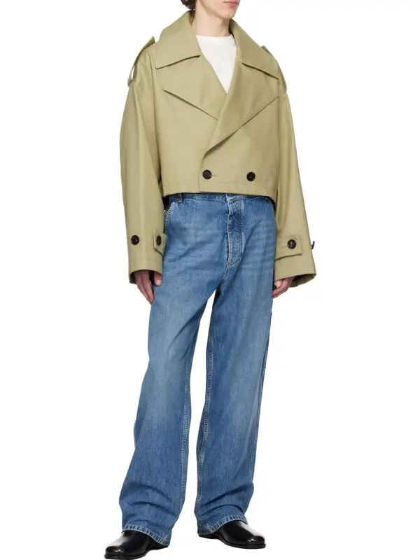 Bottega Veneta Cotton Twill Jacket - Travertine
