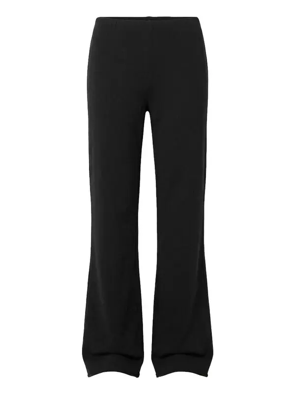 SKIMS Plain Jersey Casual Pants - Black