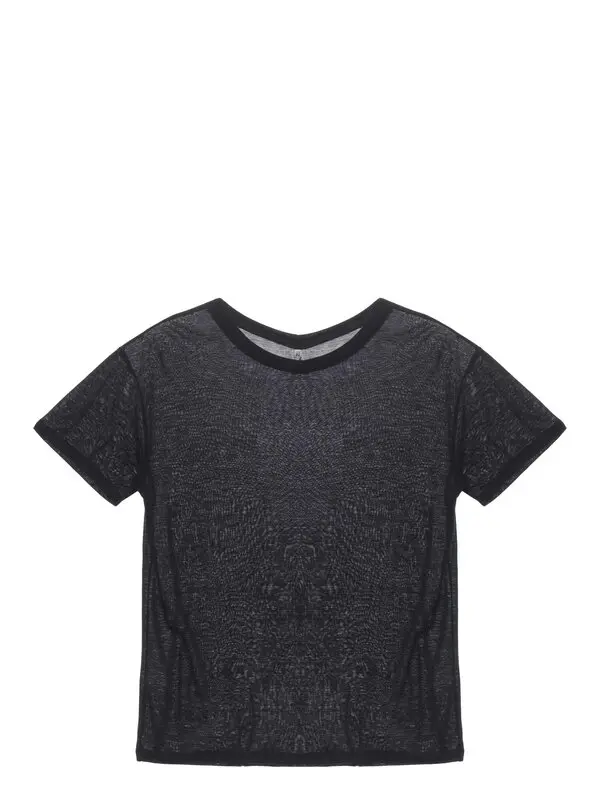 BASERANGE Loose Short-sleeve T-shirt - Black