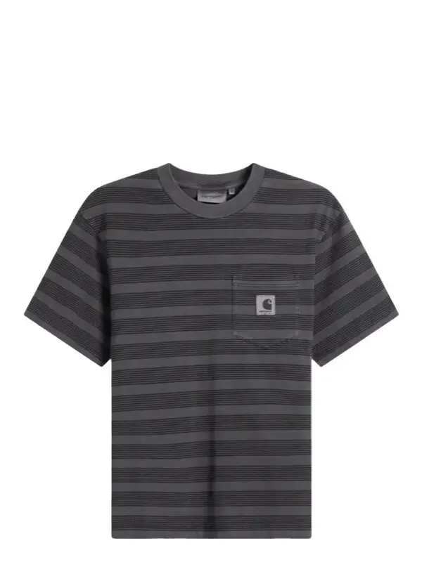 Carhartt Striped T-shirt - Black