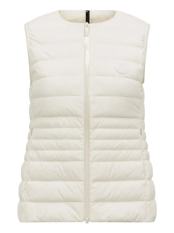Moncler Irigny Down Gilet - White