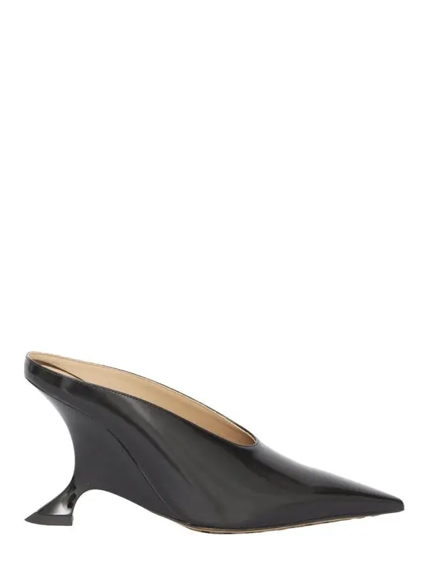 Bottega Veneta High Heel Mules - Black
