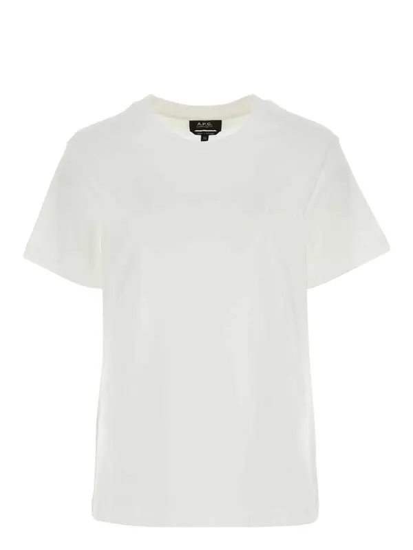 A.p.c. Crewneck Short-sleeved T-shirt - White