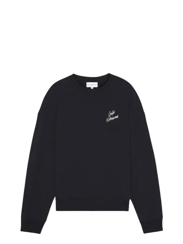 Maison Kitsuné Logo Sweatshirt - Black
