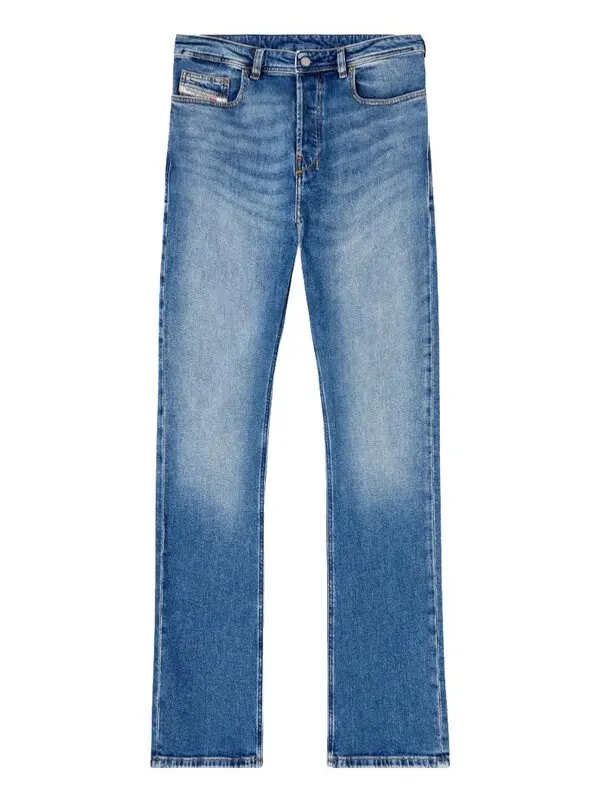 DIESEL® Mid-rise Straight-leg Jeans - Light Blue