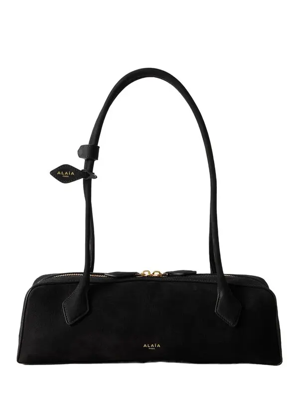 Alaïa Medium Le Teckel Shoulder Bag - Black