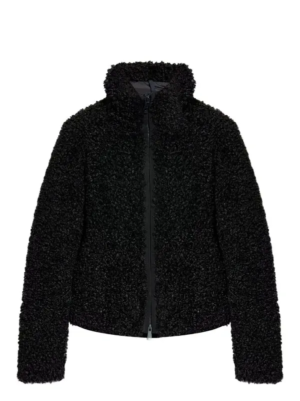 Moncler Bridoire Teddy Bomber Jacket - Black