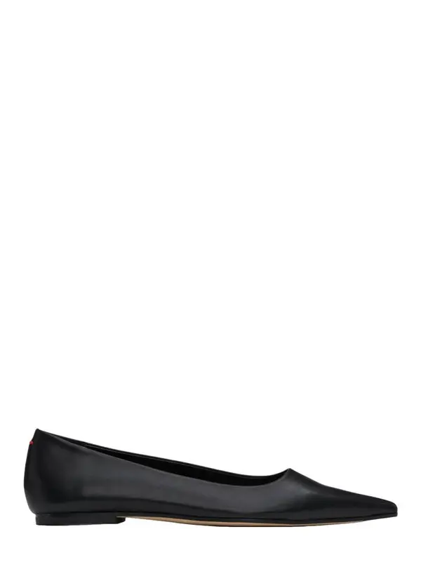 AeydĒ Cassy Leather Ballet Flats - Black
