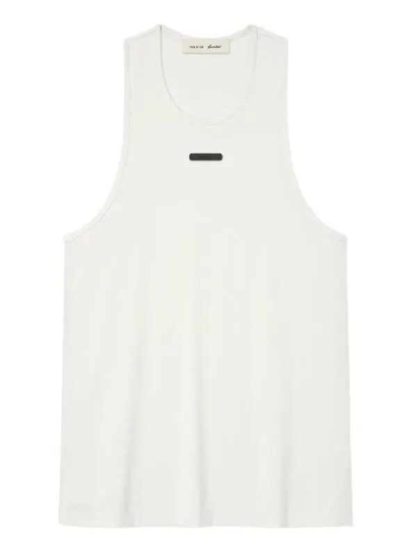 Fear Of God Ribbed Sleeveless T-shirt - Ivory