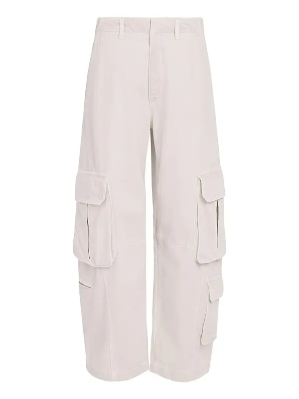 AGOLDE Ambika Cargo Trousers - Ivory