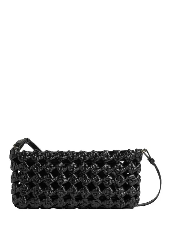 Bottega Veneta Kalimero Cha-cha Shoulder Bag - Black