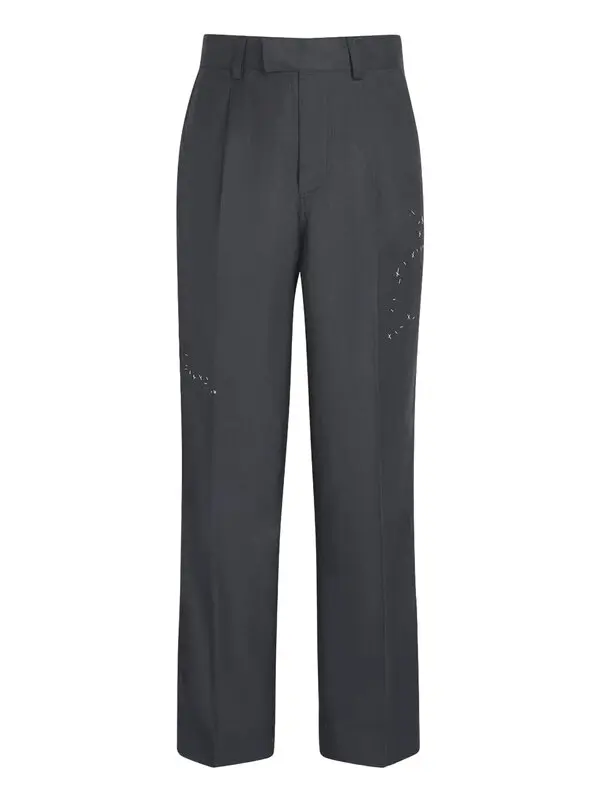 DOMREBEL Virgin Wool Bully Trousers - Grey