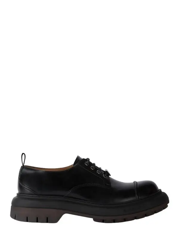 Givenchy Leather Cargo Derbies - Black