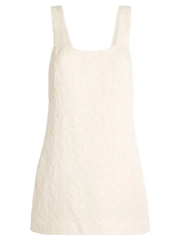 Camilla And Marc Cloqué Gracia Mini Dress - Ivory