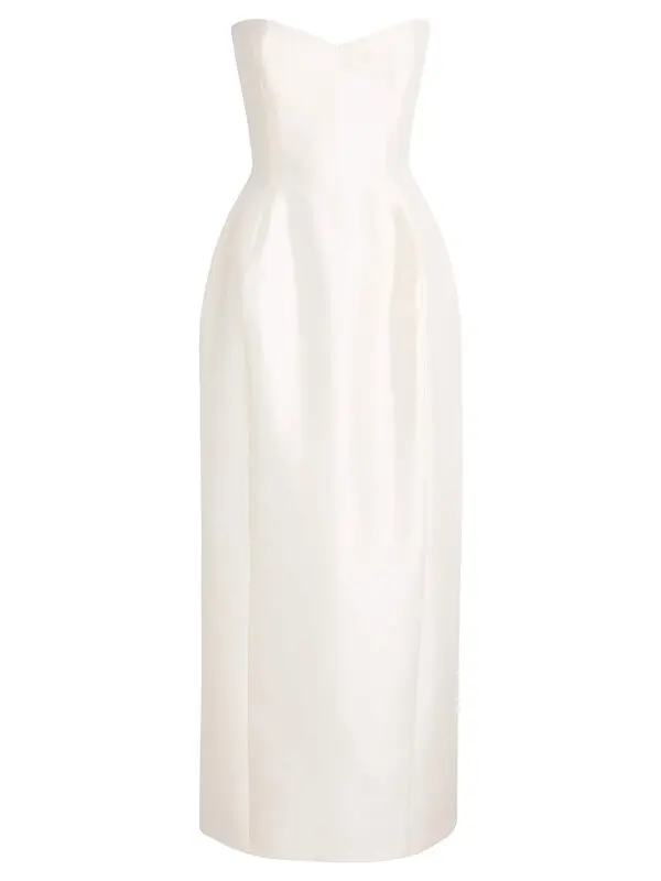 Camilla And Marc Wool-silk Sona Maxi Dress - Ivory