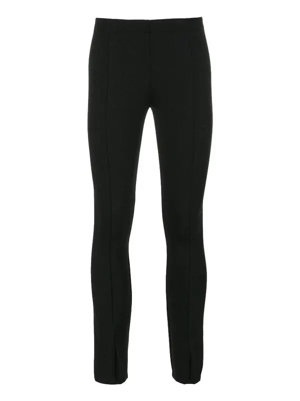 THE ROW Thilde Front-slit Trousers - Black