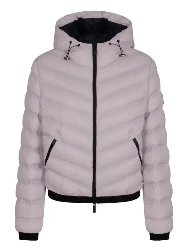 Moncler Long-sleeved Down Jacket - Gray