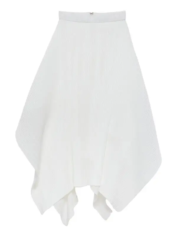 J.W.ANDERSON Pleated Skirt - White