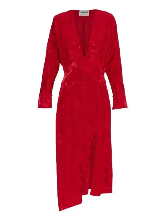 Zadig&Voltaire Rouna Jac Horses Dress - Red