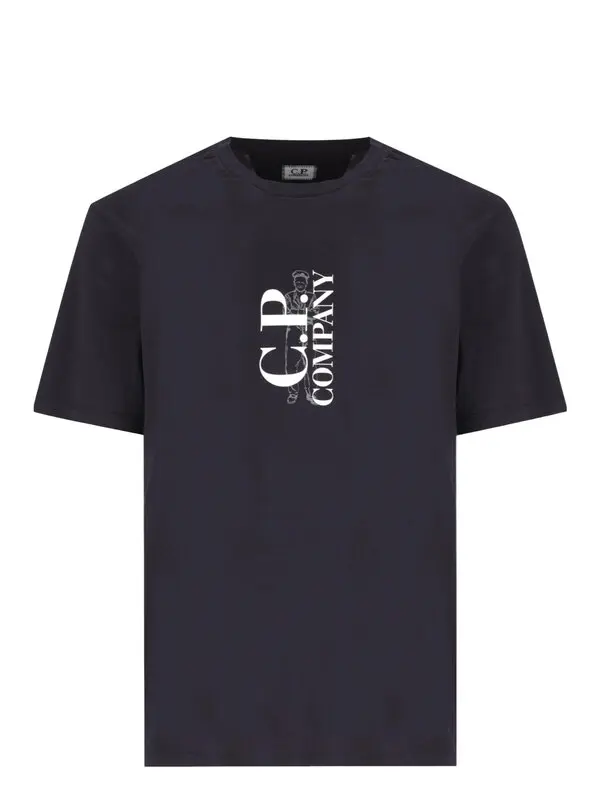 C.P. COMPANY Short-sleeved T-shirt - Blue