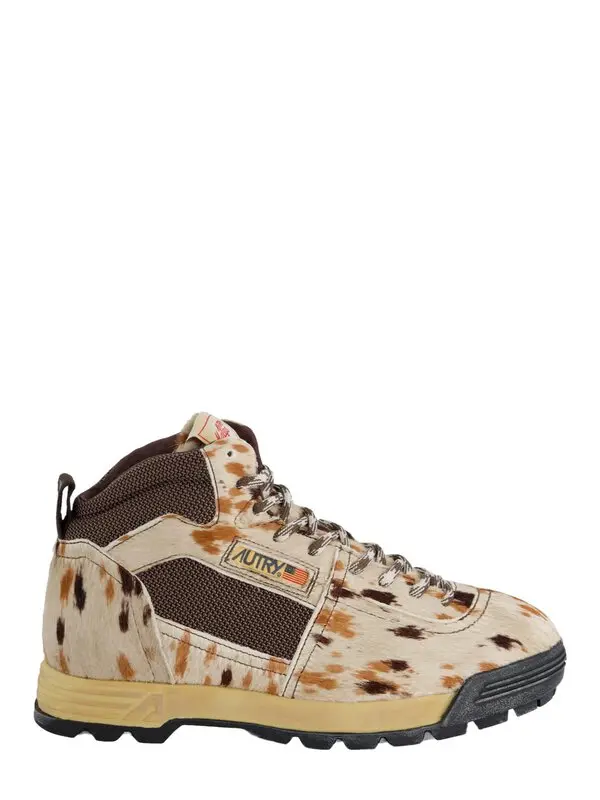AUTRY High-top Hiking Boot Sneakers - Light Brown