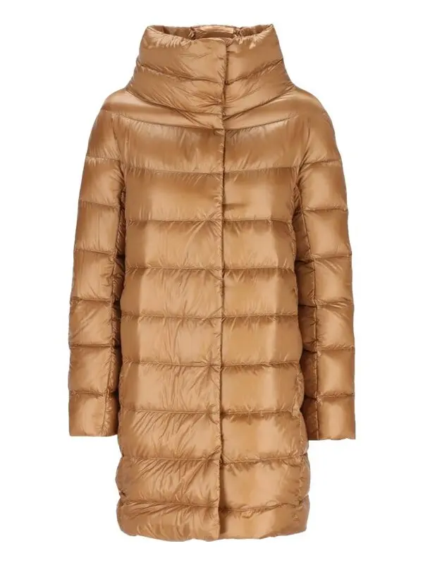 Herno Long-sleeved Padded Jacket - Brown
