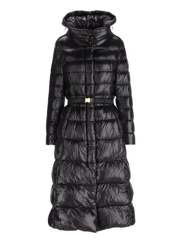 Herno Long-sleeved Down Jacket - Black