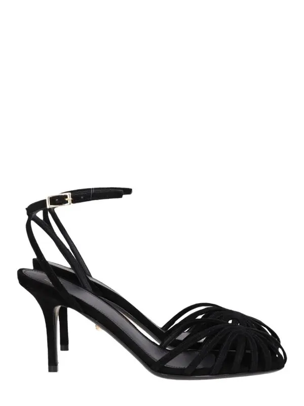 ALEVI MILANO Strappy Heeled Sandals - Black